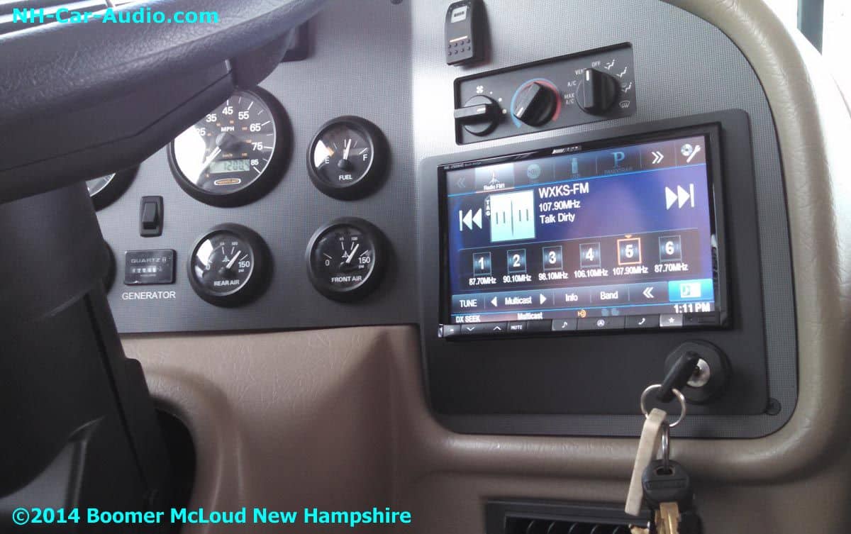 Tropical Motor Home Multimedia Navigation - Boomer NH