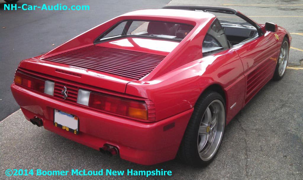 Ferrari 348 Spyder Custom Audio - Boomer Nashua Mobile Electronics
