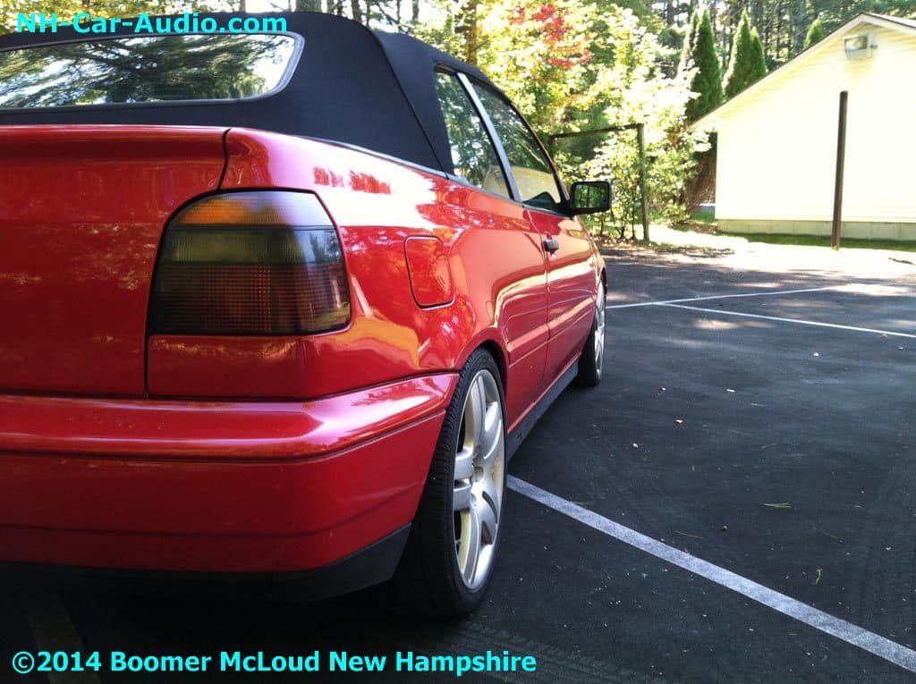 VW Cabrio Custom - Boomer Nashua Mobile Electronics