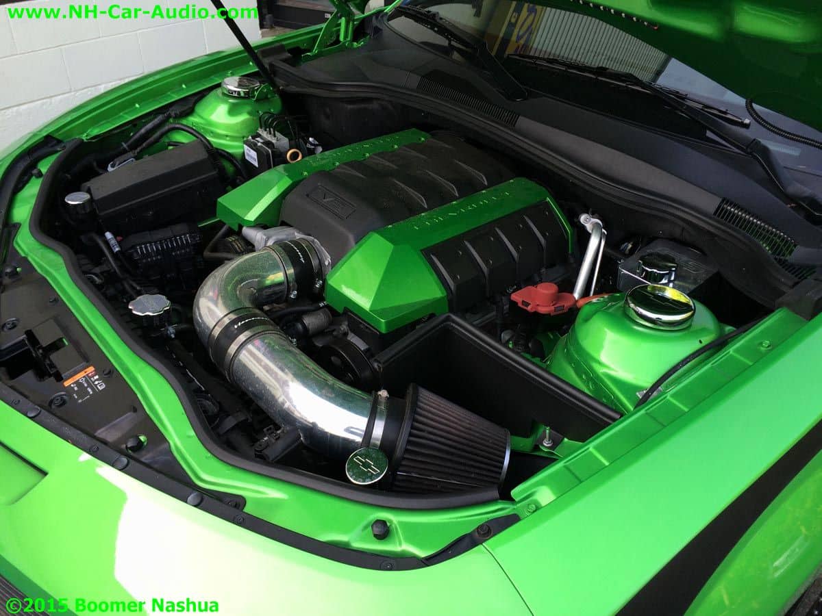 Chevy Camaro Green MACHINE - Boomer Nashua Mobile Electronics