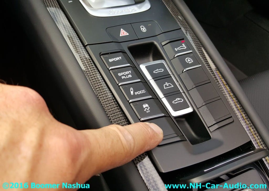 Porsche 911 Turbo S Cabriolet Radar System Boomer Nashua