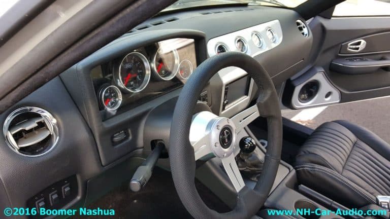 Mustang Fox Body Custom Interior - Boomer Nashua Mobile Electronics