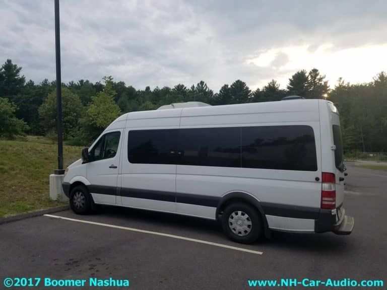 Sprinter Van Mobile Barbershop - Boomer Nashua Mobile Electronics